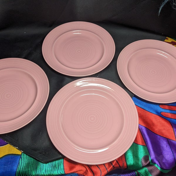 Pink Plate Set - Etsy