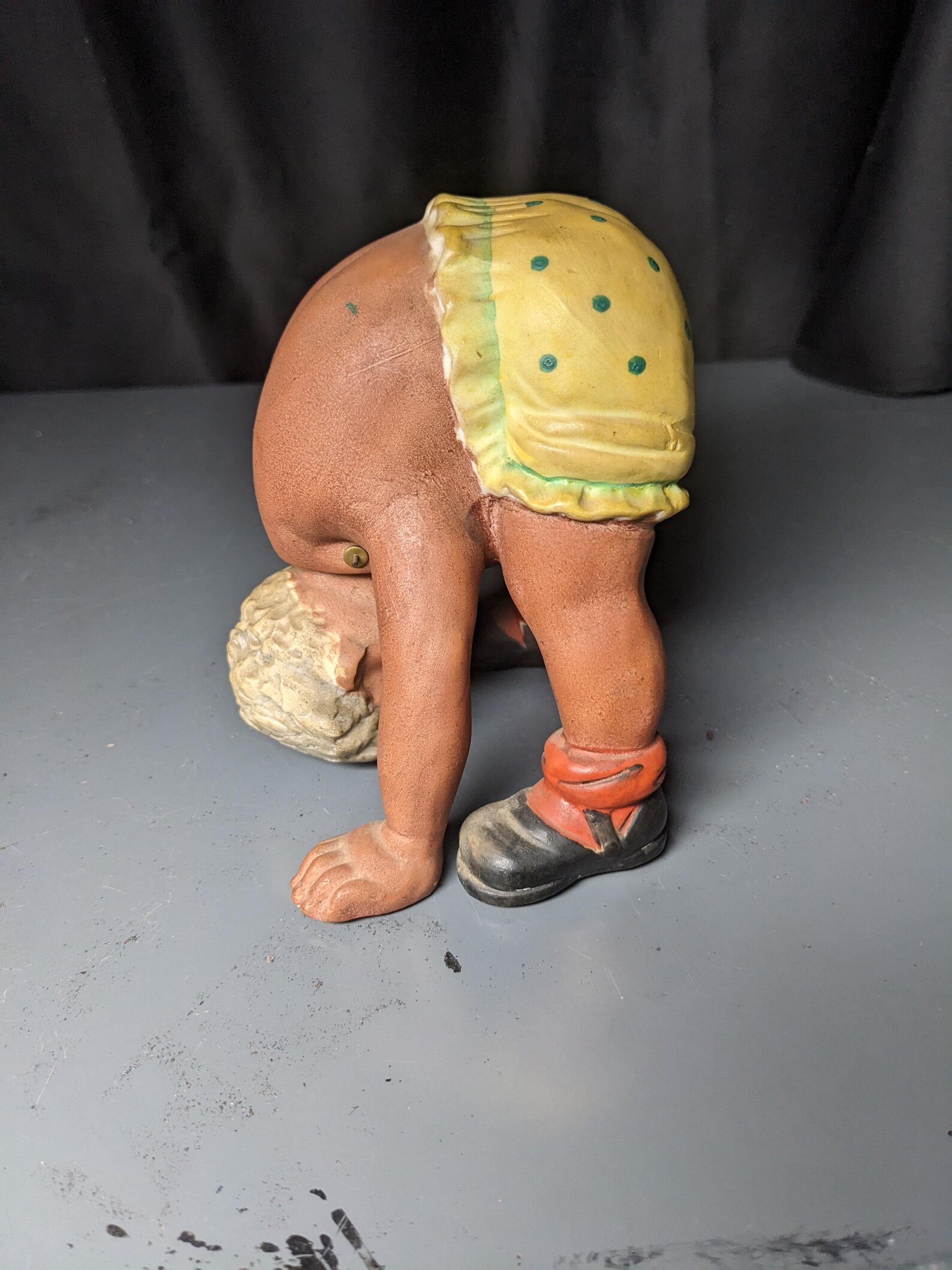 FREE SHIPPING- Vintage Ardalt Japan Hand Painted Porcelain Peek a Boo ...