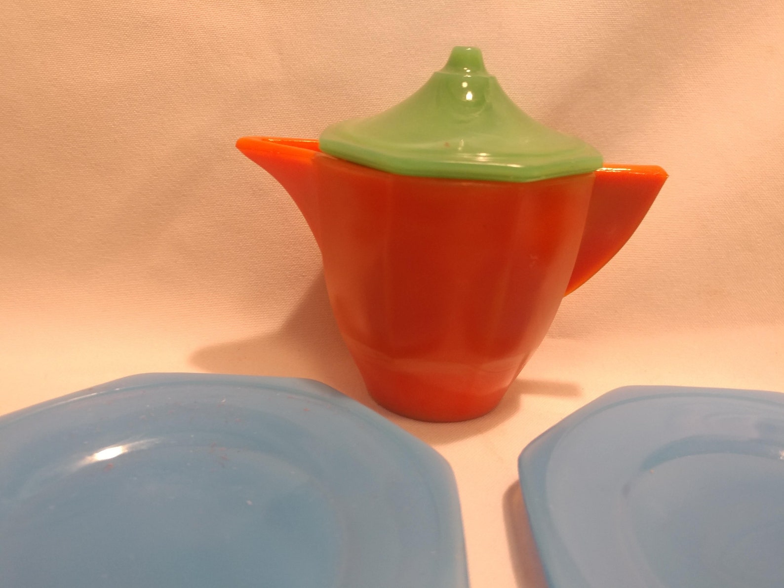 Antique Ackro-agate Glass Tea Party Play Set. 19 Pc. Set. | Etsy