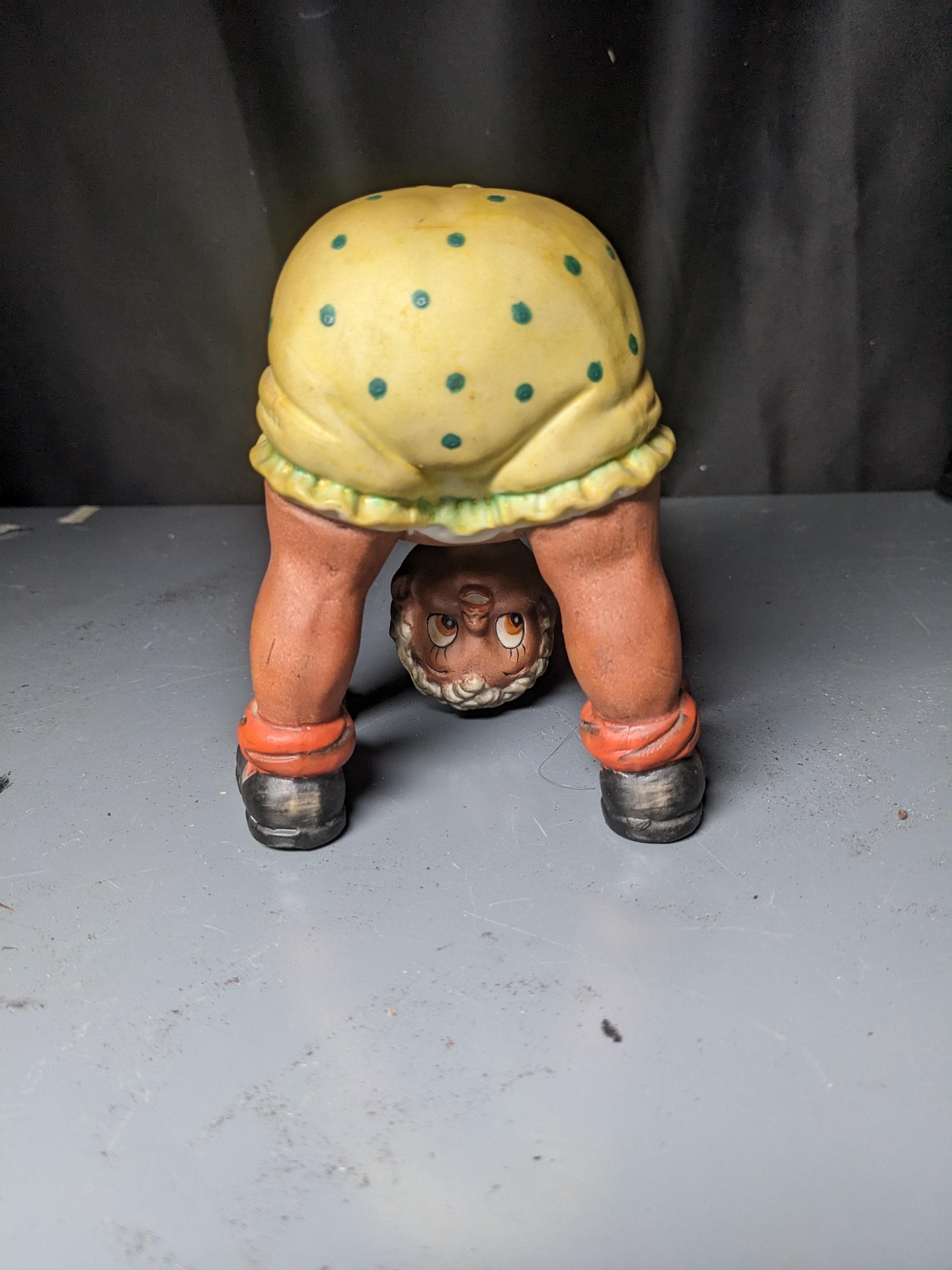 FREE SHIPPING- Vintage Ardalt Japan Hand Painted Porcelain Peek a Boo ...
