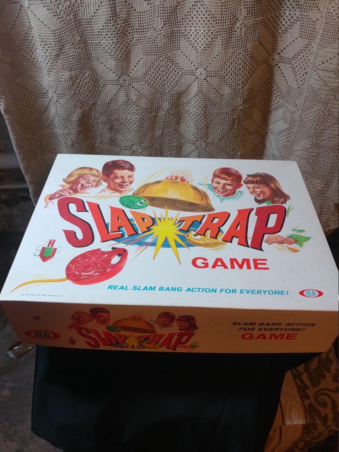 FREE SHIPPING 1967 Board Game by Ideal Slap Trap. for 2-4 Players ...