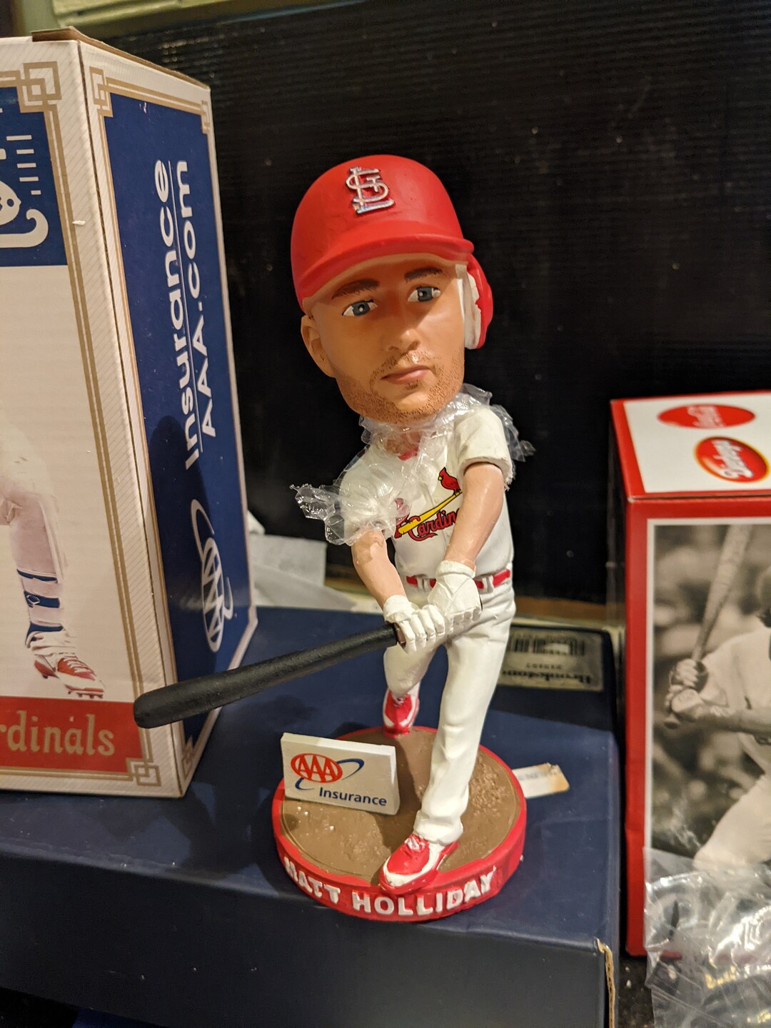 FREE SHIPPING- Vintage Saint Louis Cardinals Bobblehead- Matt Holliday ...