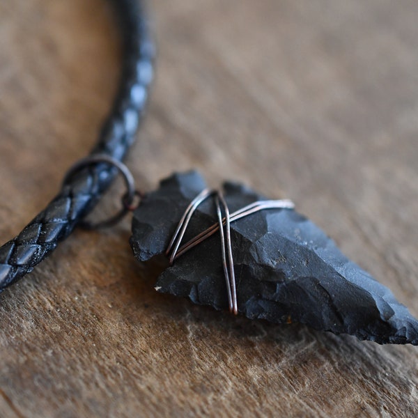 Arrowhead Necklace - Etsy