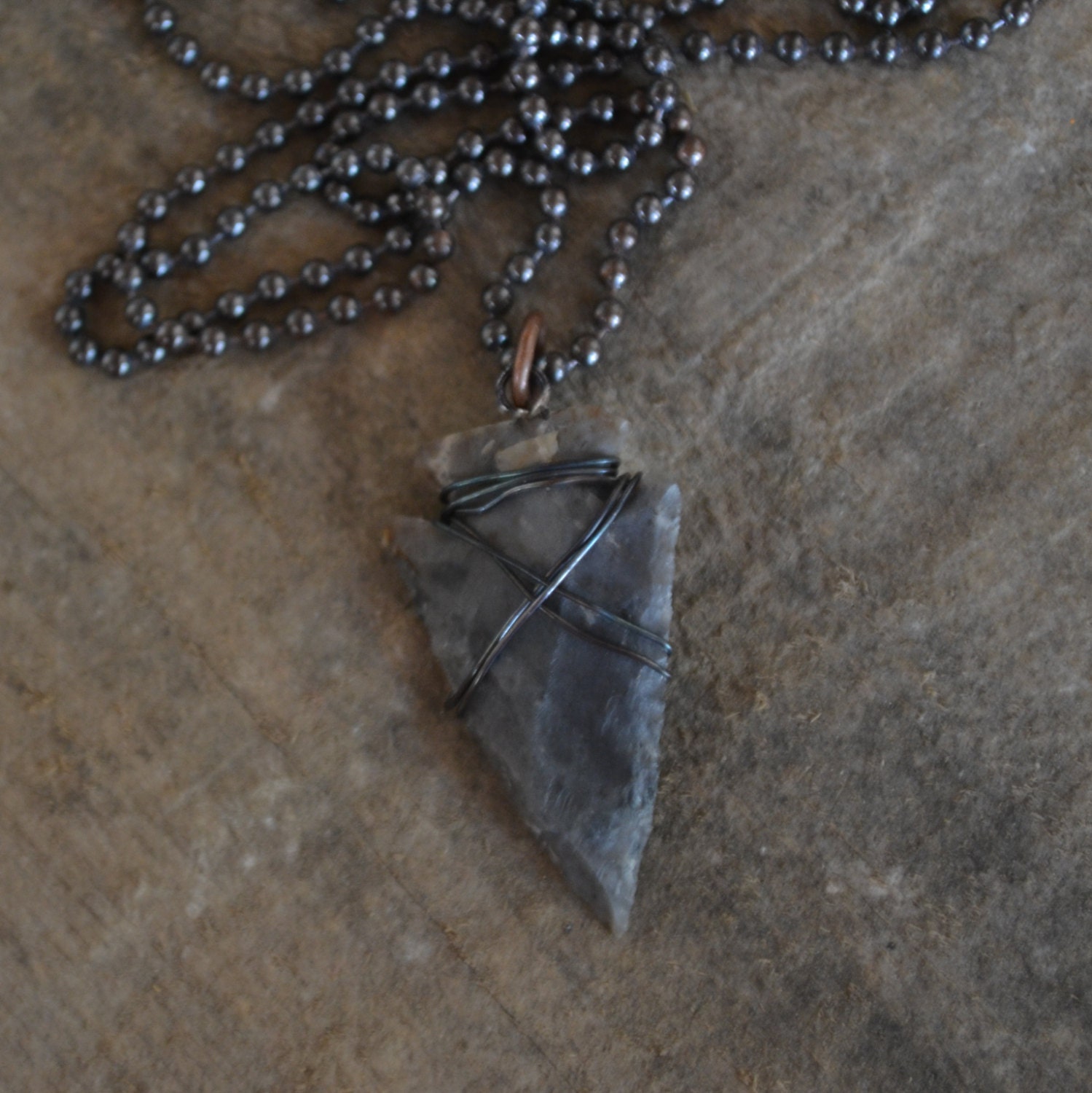 Mens Arrowhead Necklace Men's Chain Necklace Man Gift - Etsy