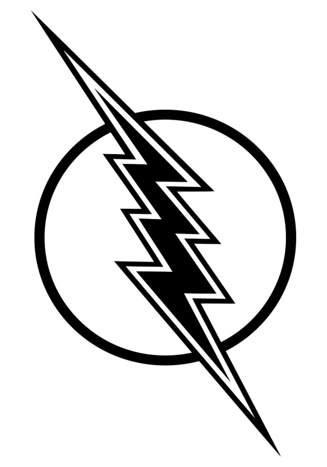 Flash Logo DC Comics Fans Wall Poster Superhero Character | Etsy