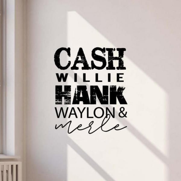Country Music Decal - Etsy