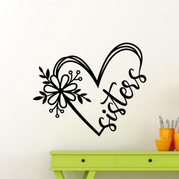 Sister Wall Decal - Etsy