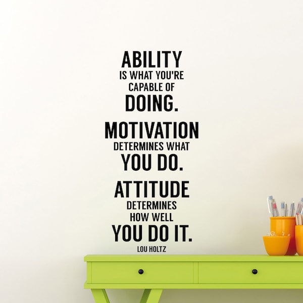 Football Quotes Wall Decal - Etsy