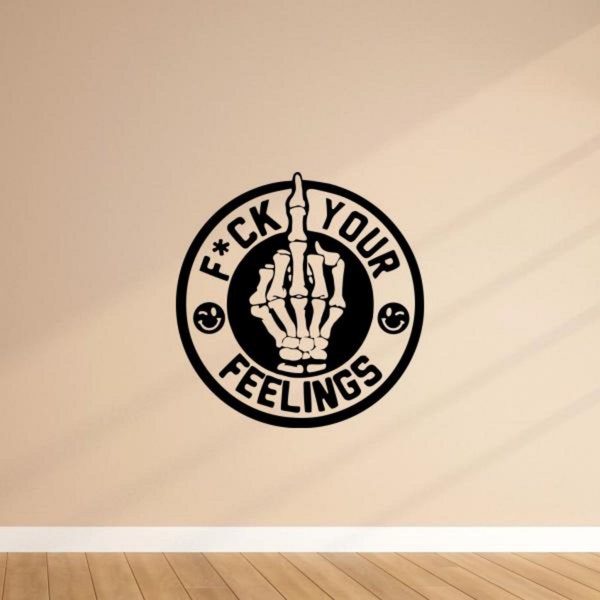 Middle Finger Wall Stencil - Etsy