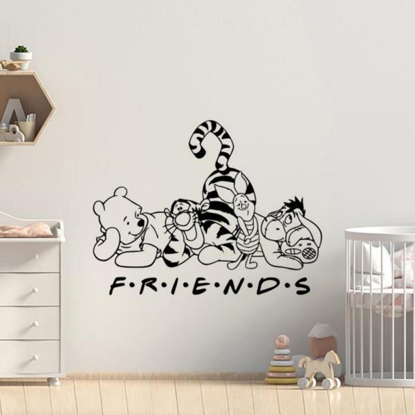 Pooh and Friends Car Decal - Etsy