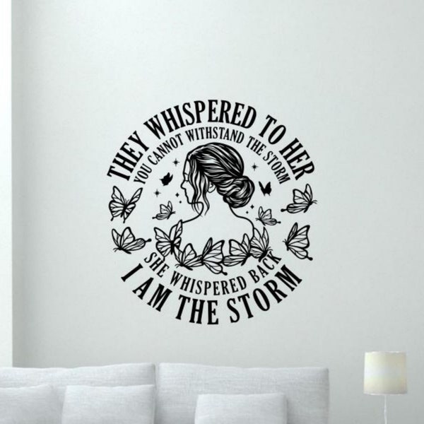 I Am the Storm - Etsy
