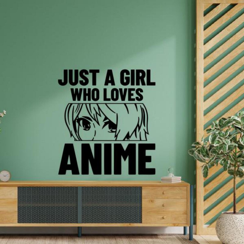 Anime Wall Decals - Etsy
