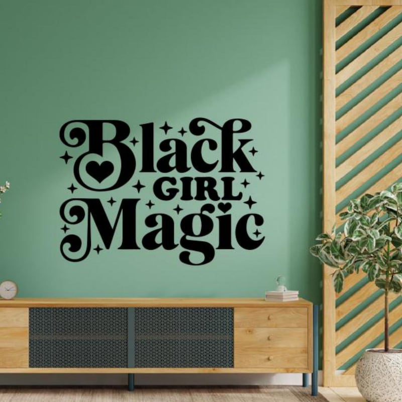 Black Girl Magic Wall Art - Etsy