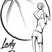 Basketball Girl Vinyl Sticker Personalised Wall Art Decal Your - Etsy
