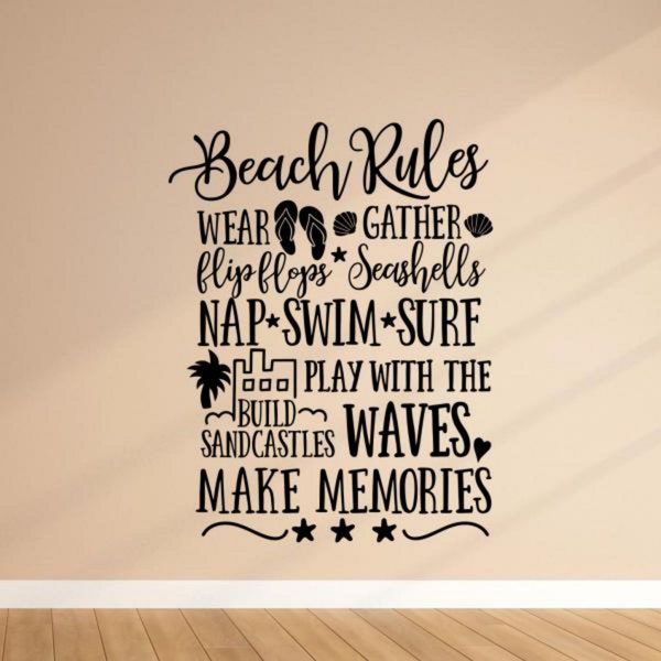 Beach Rules - Etsy