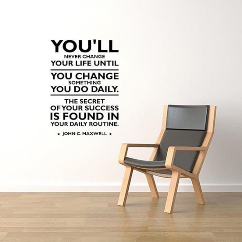 You'll Never Change Your Life John C. Maxwell | Etsy