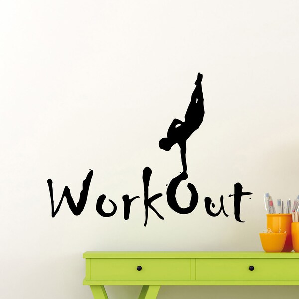 Workout Wall Decal - Etsy