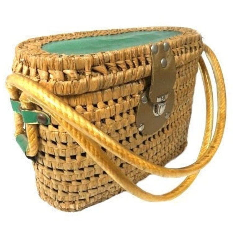 Rattan Suitcase - Etsy