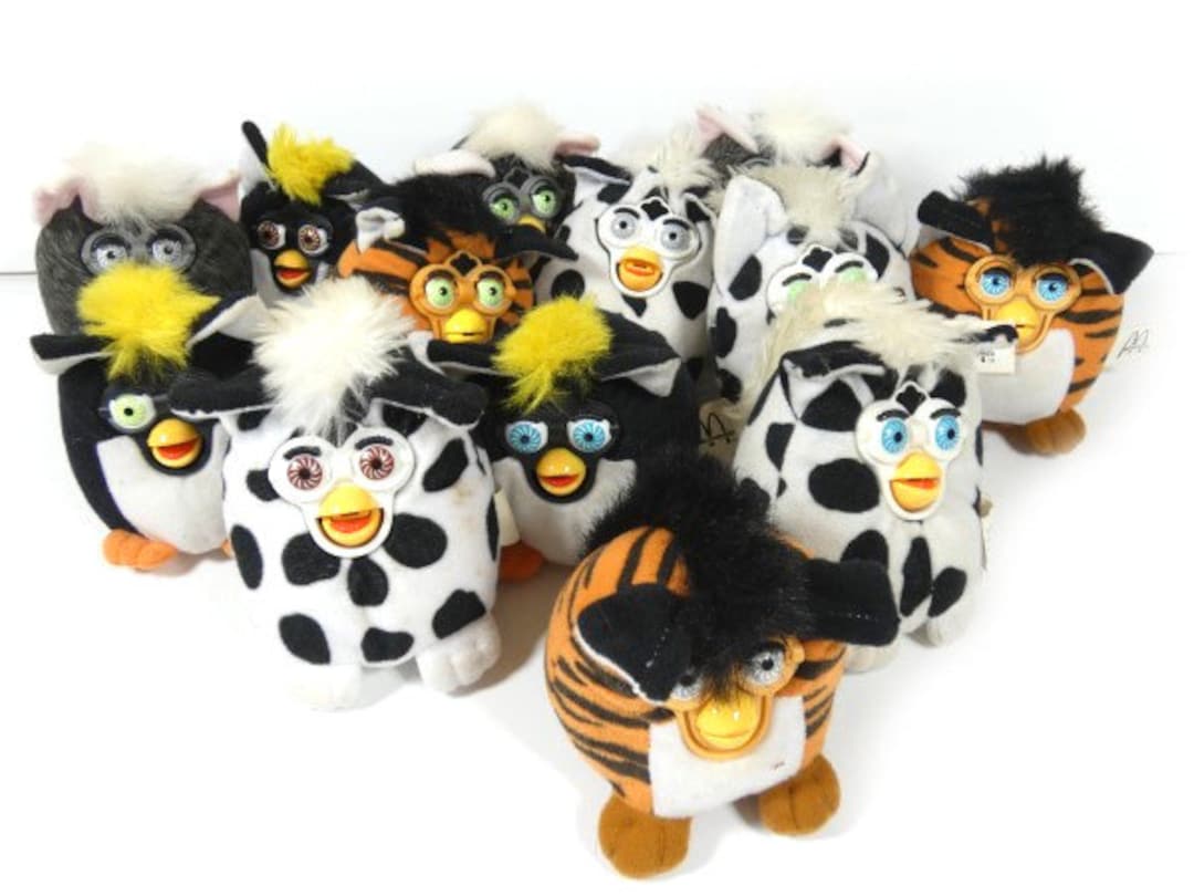 1 Vintage Furby From Mcdonald's Happy Meal Toy Figure From 2000 ...