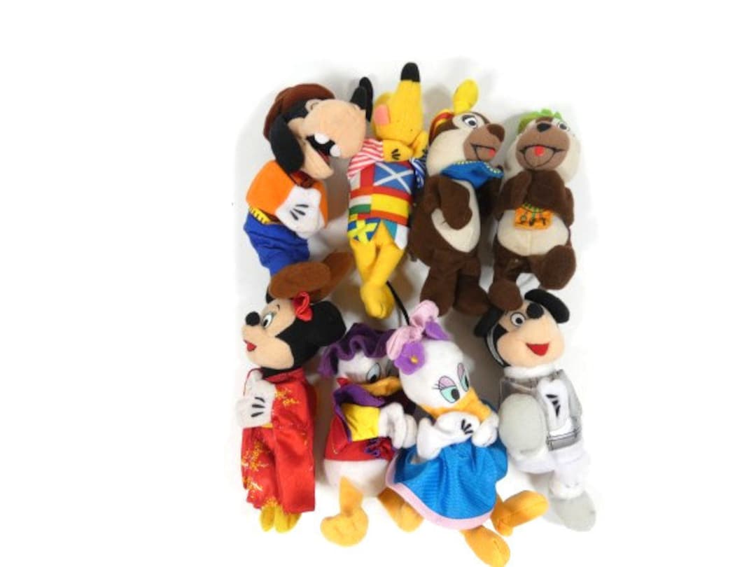 1 Vintage Disneyland Paris Stuffed Plush Mcdonald's Happy Meal Toy 2000 ...