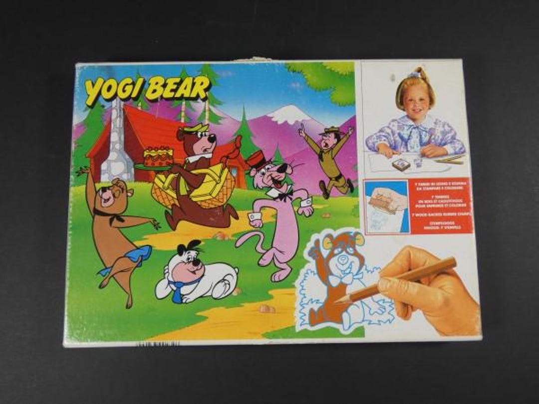 Vintage Yogi Bear Stamp Set in the Original Box 1991 Stamp Set - Etsy
