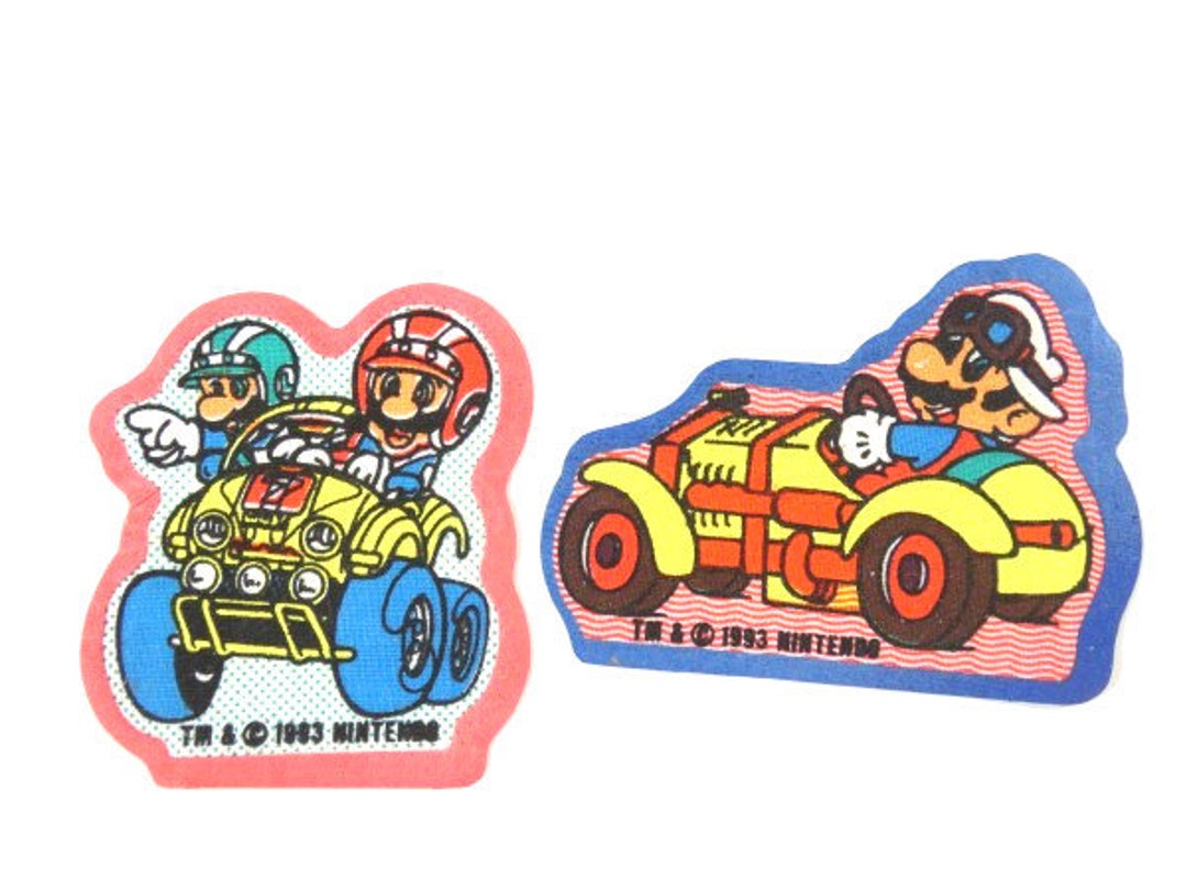 Vintage Super Mario Bros Iron on Patch Nintendo Patch Mario Kart Patch ...