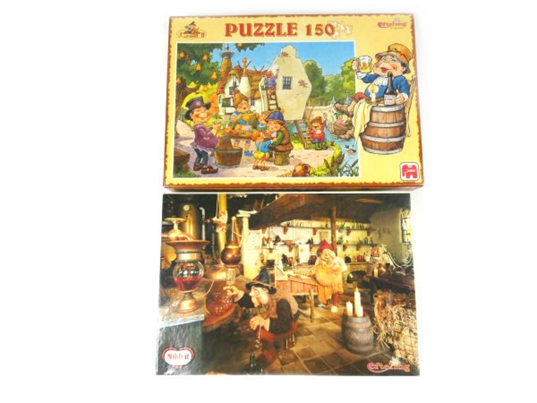 1 Vintage De Efteling Laaf Jigsaw Puzzle Laven Lafen Gnome Puzzle ...