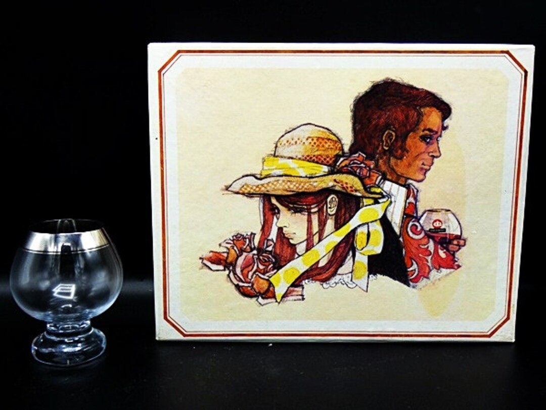 Ingrid Hutte Set of 6 Hand Blown Brandy Glasses - West Germany Glasses ...