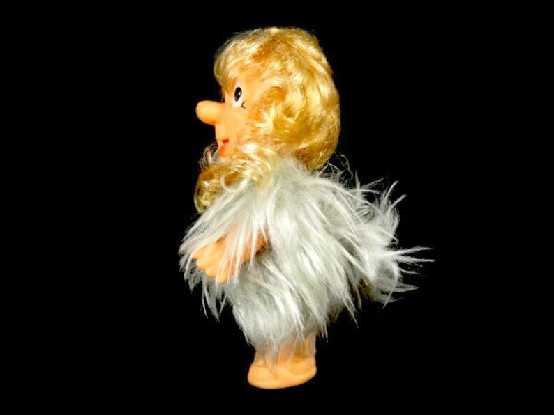 Vintage Rare Caveman Troll Rubber Troll Hairy Caveman - Etsy