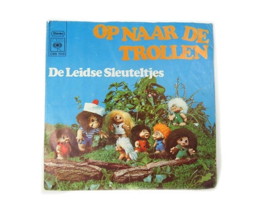 Vintage Thomas Dam Troll Vinyl Single LP De Leidse Sleuteltjes Dutch ...