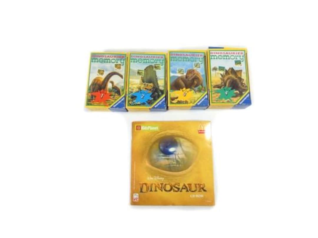 1 Vintage Dinosaur Memory Game or Cd-rom Mcdonald's Happy Meal Toy ...