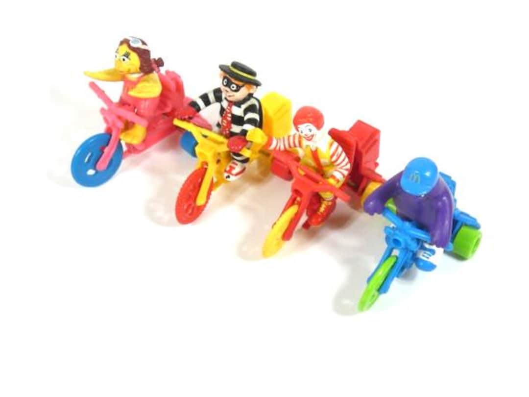 1 Vintage Bike Fun Tricycle Happy Meal Toy Mcdonald's Characters Happy ...