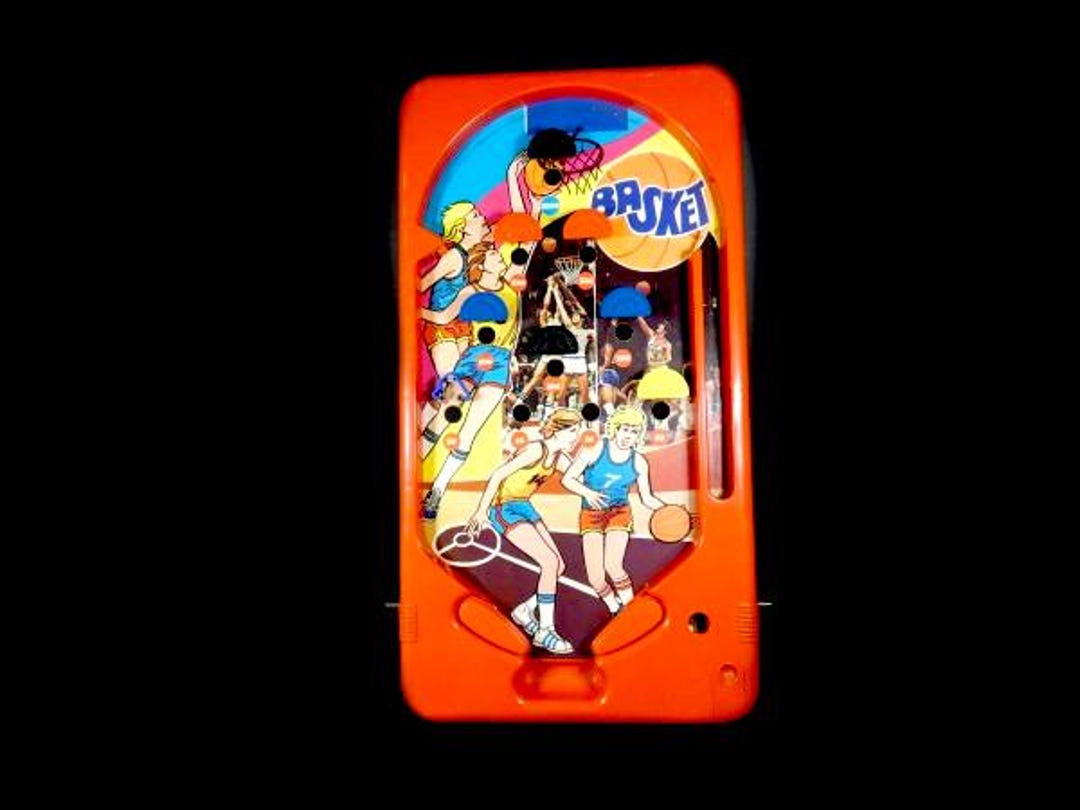 Vintage Rare Basketball Pinball Machine Game - Etsy