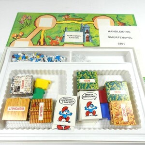 Vintage the Smurfs Board Game Complete From 1983 - Etsy
