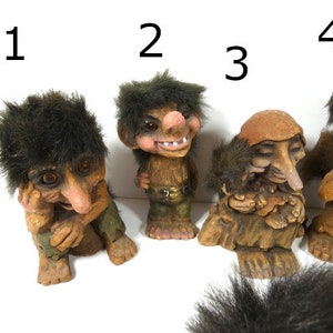 1 Vintage Norwegian Troll Nyform Fosse Troll - Etsy