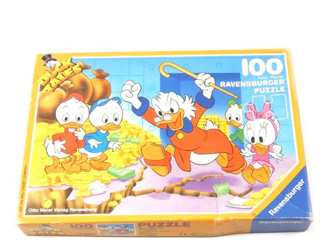 Vintage Ducktales Scrooge Mcduck Jigsaw Puzzle Duck Tales - Etsy