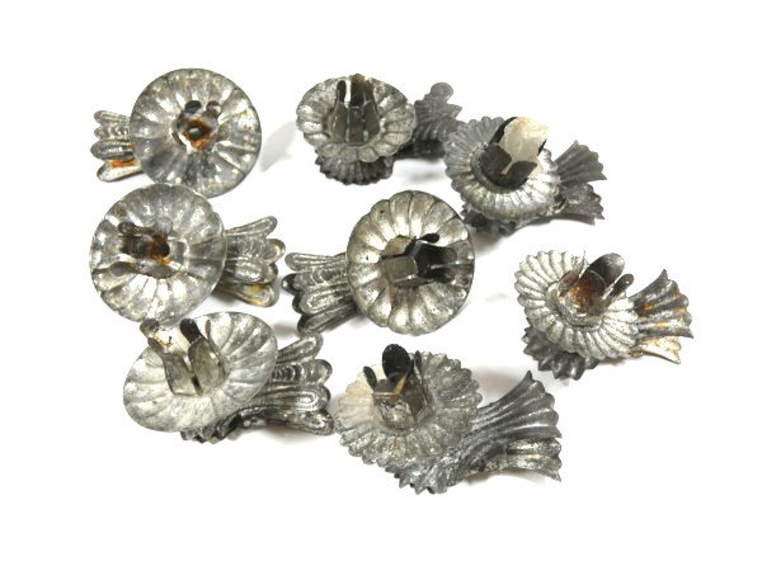 8 Clip on Candle Holder - Tin Clips - Vintage Christmas Tree Candle ...