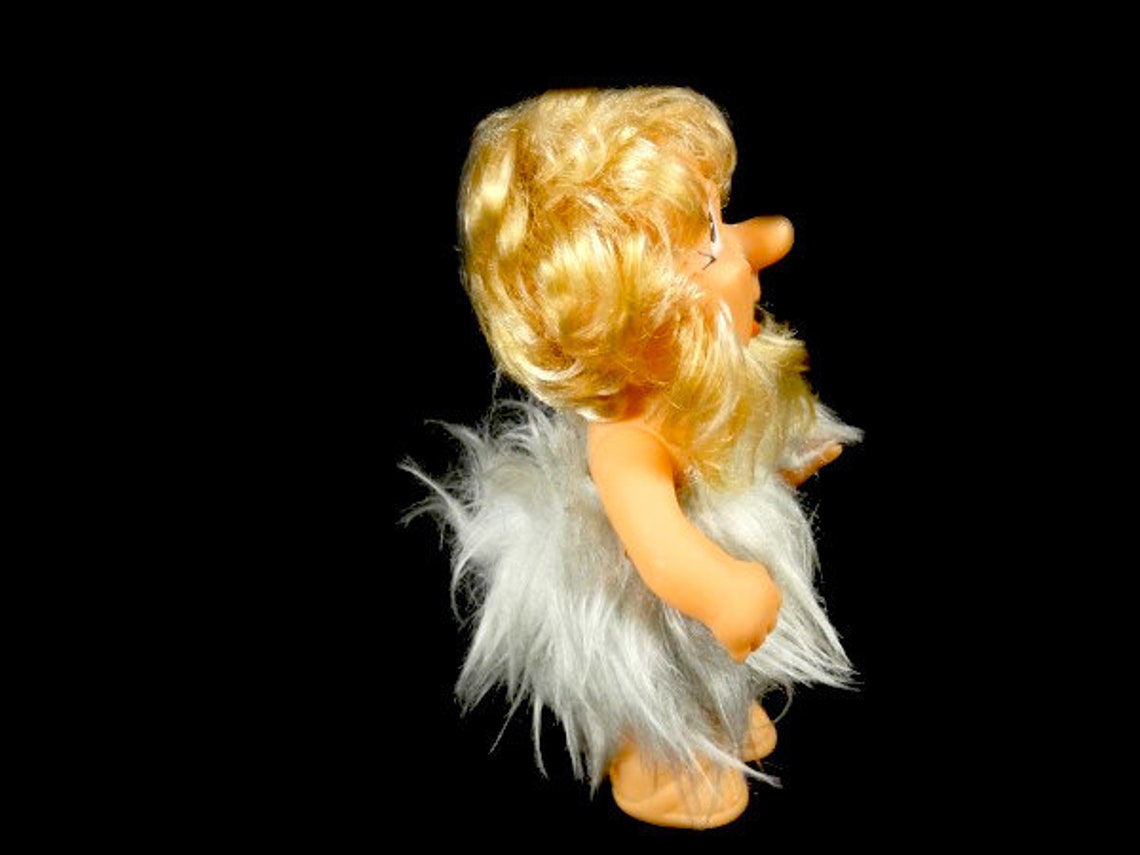 Vintage Rare Caveman Troll Rubber Troll Hairy Caveman - Etsy