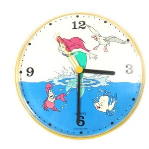 Vintage the Little Mermaid Clock Disney Clock Dutch Design - Etsy