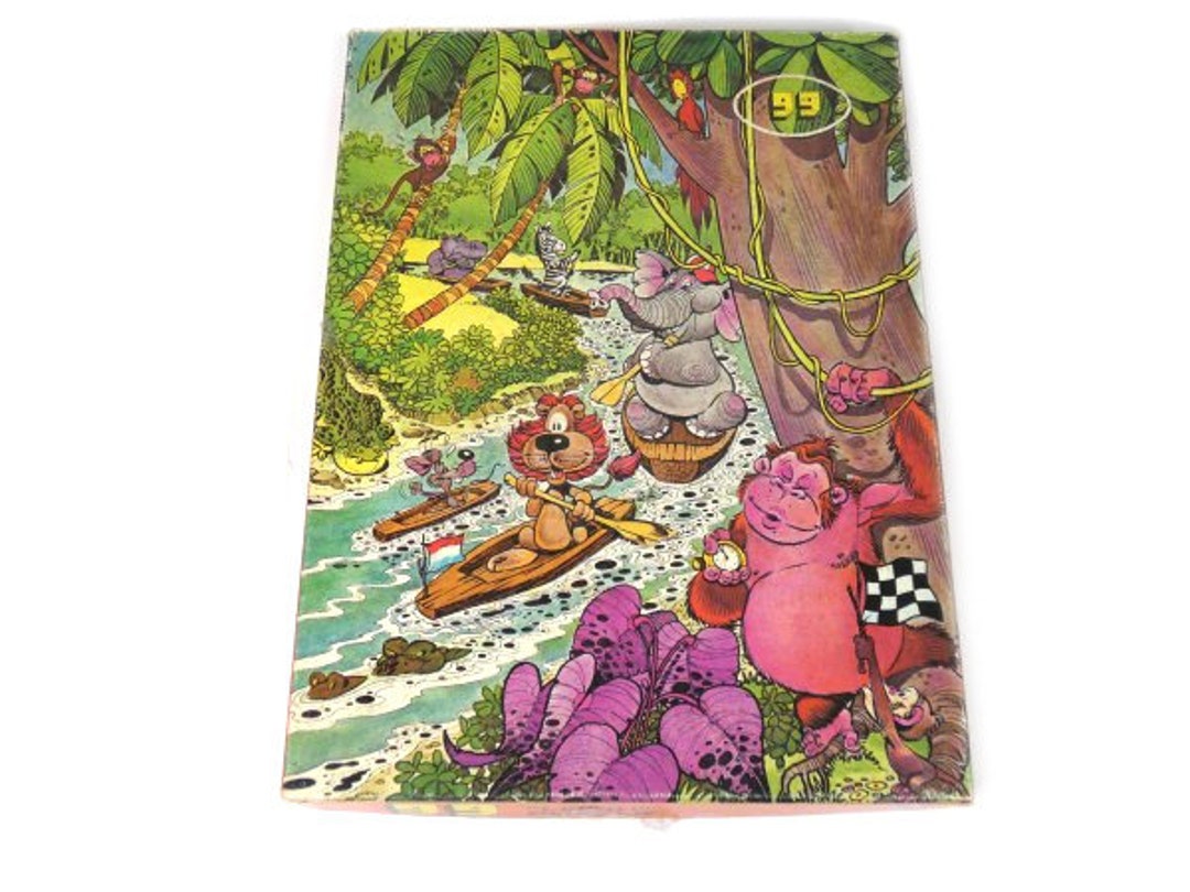 1 Vintage Loeki De Leeuw Loekie the Lion Jigsaw Puzzle - Etsy