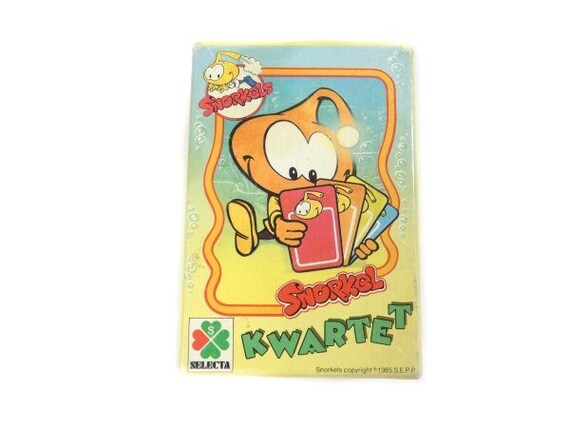 Vintage the Snorks Go Fish Game Quartet Card Game Snorks Card - Etsy