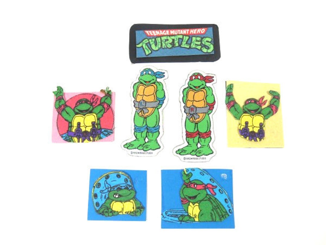 1 Vintage TMNT Patch Teenage Mutant Ninja Turtles Applique Teenage ...