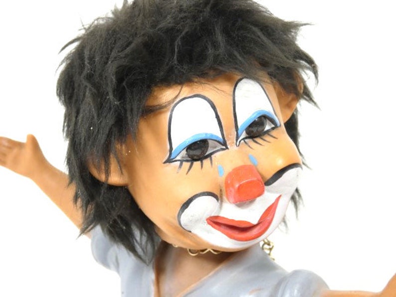 Vintage Clown Troll by Heico Bobble Head Nodder Troll Original - Etsy