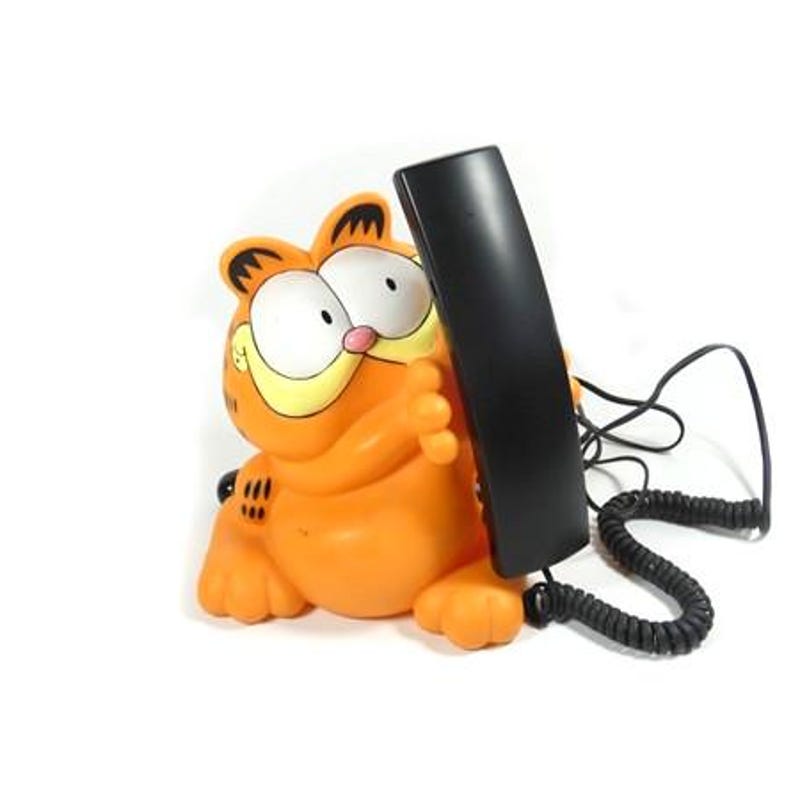 Garfield Telephone - Etsy