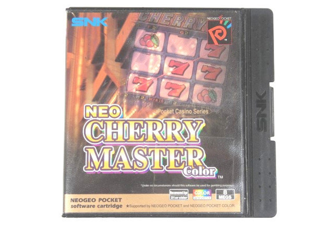 Vintage NEOGEO Pocket Cherry Master Color 1999 NEO GEO - Etsy