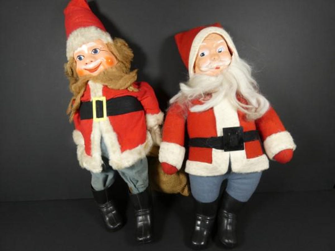1 Big Santa Claus Doll Danish Santa Claus Doll Scandinavian Design ...