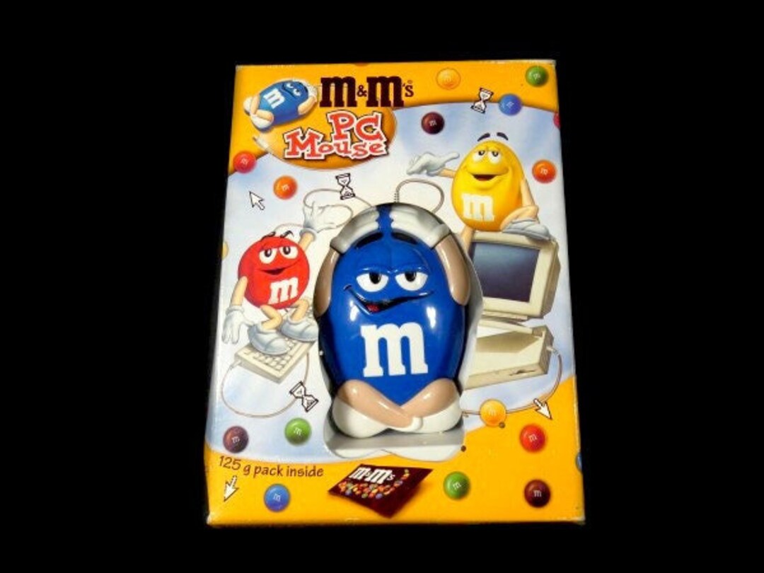 Vintage M&M PC Mouse in the Original Box Rare Computer Mouse Chocolate ...