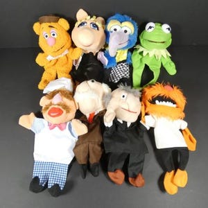 Vintage the Muppets Hand Puppets Jim Henson Muppets the Muppet Show - Etsy