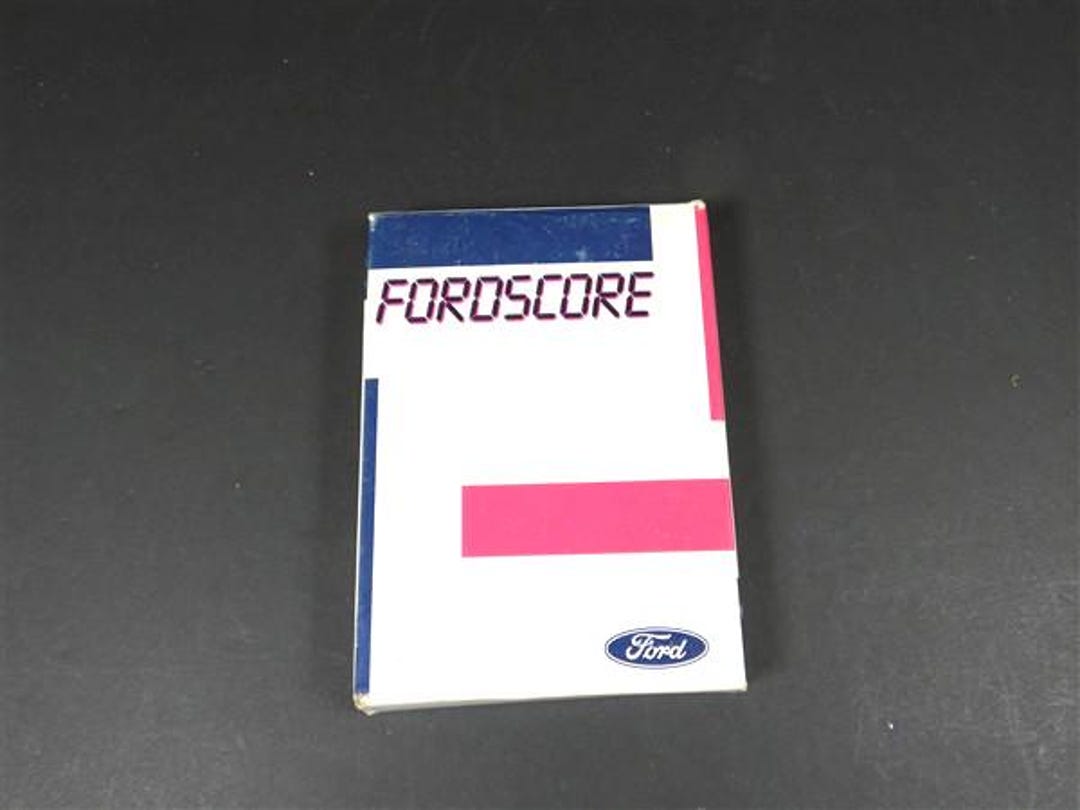 Vintage Ford Score Game Letter Game Scrabble Fordscore - Etsy