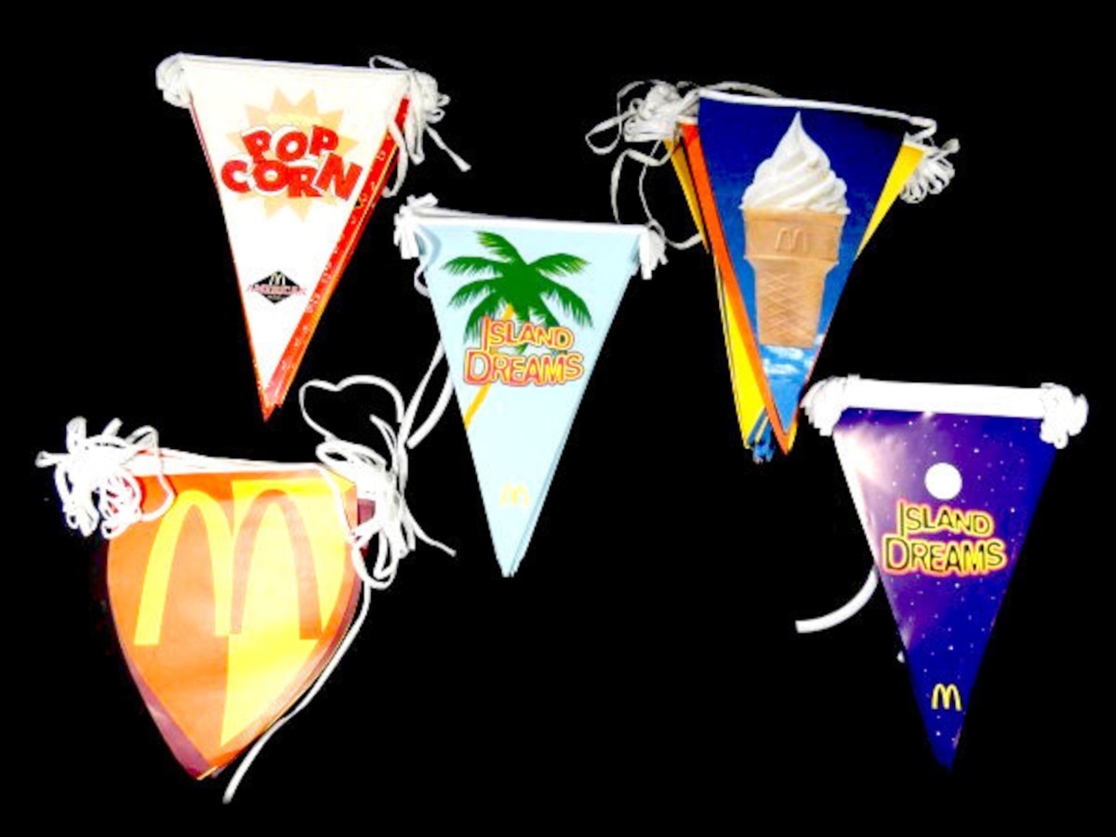 1 Vintage Mcdonald's Restaurant Flag Decorative Flag - Etsy